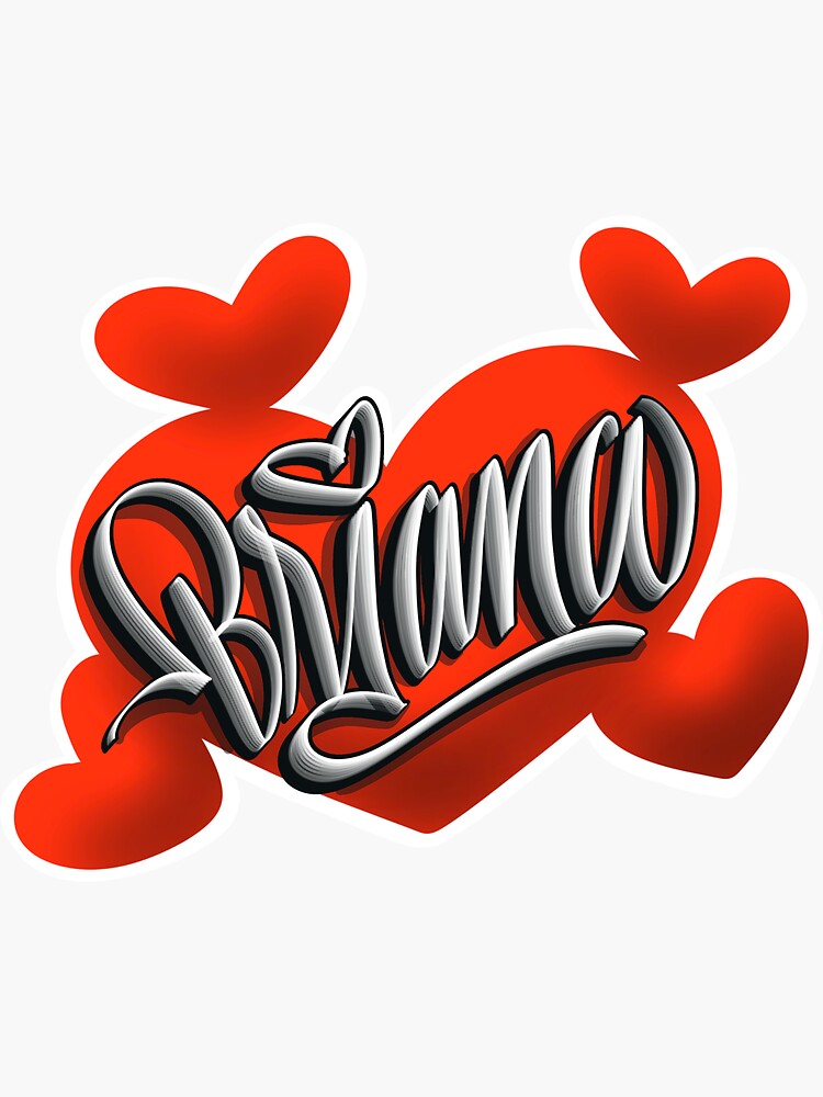 "Briana" Sticker for Sale by Crave4paint | Redbubble