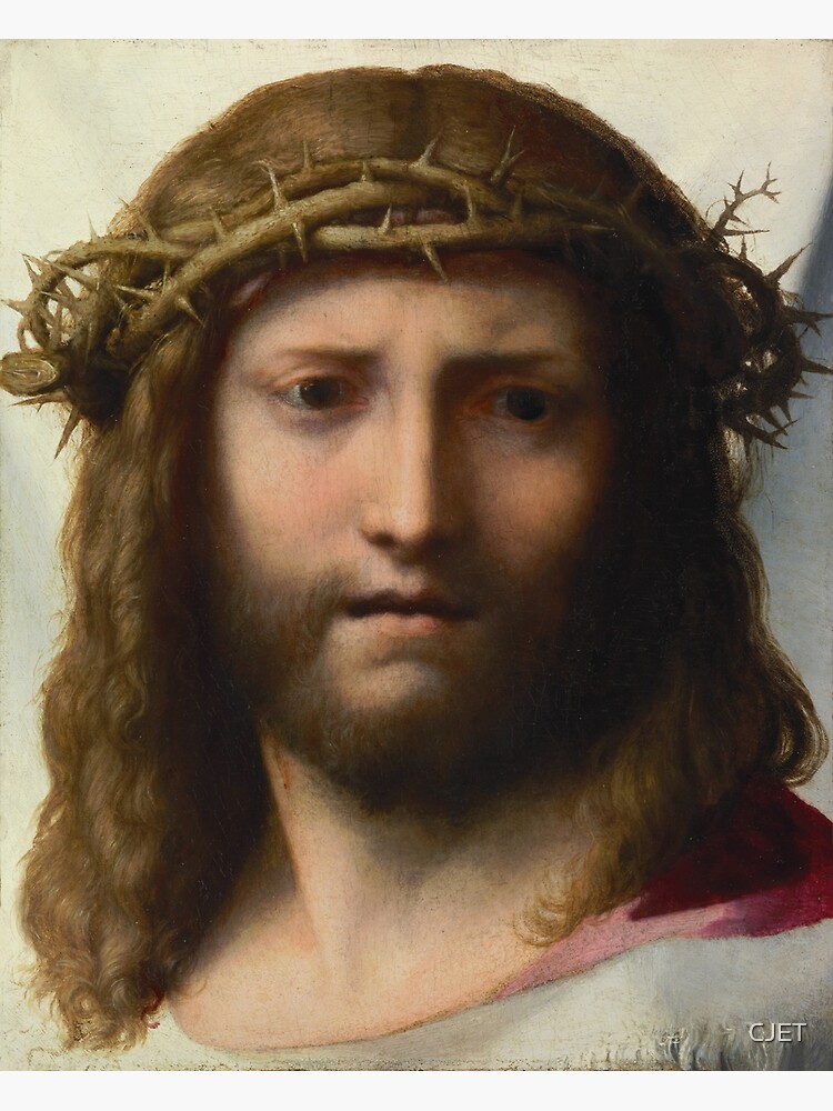 "Head of Christ | Correggio | 1530 Renaissance Gospel Biblical Art ...