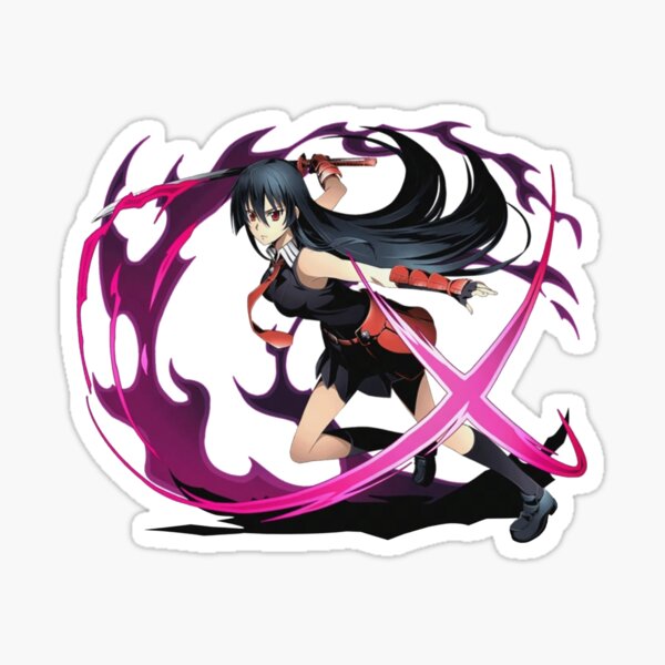 "Akame - Akame Ga Kill" Sticker for Sale by 1piecestore | Redbubble