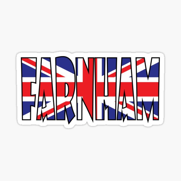Farnham Stickers | Redbubble
