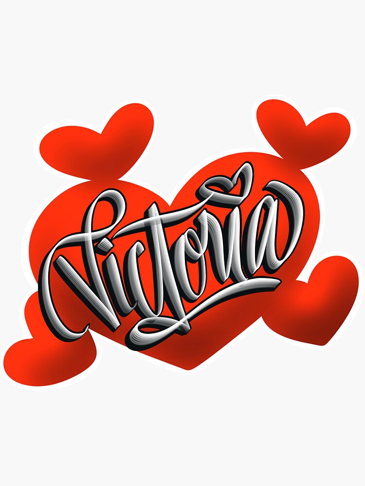 "Victoria" Sticker for Sale by Crave4paint | Redbubble