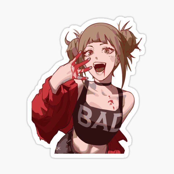 "himiko toga" Sticker for Sale by WELCOMEVERYBODY | Redbubble