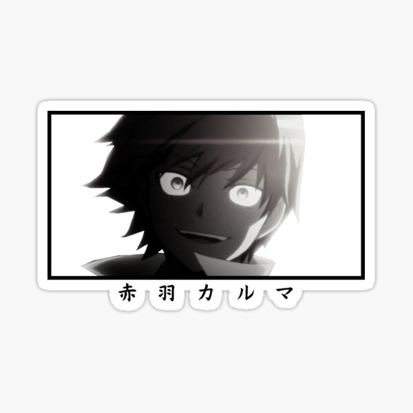 "Karma Akabane In Japanese - Assassination Classroom" Sticker for Sale ...