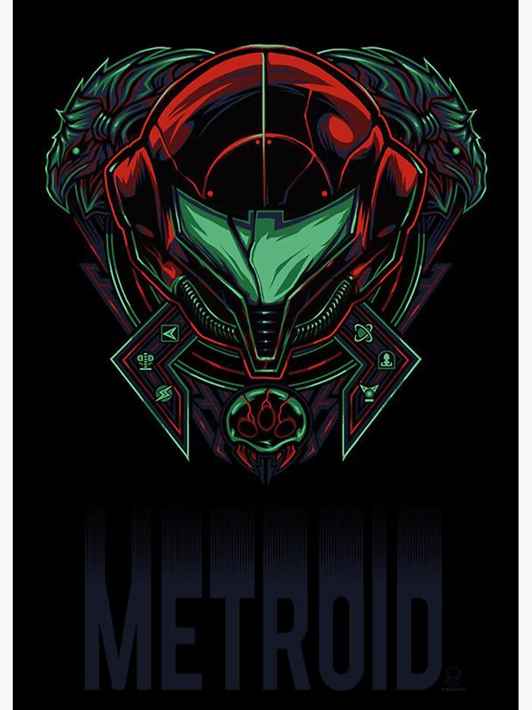 "metroid" Sticker for Sale by lavista22 | Redbubble