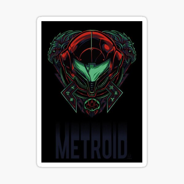 "metroid" Sticker for Sale by lavista22 | Redbubble