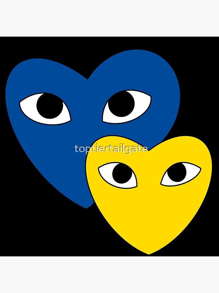 "Double TMU/Ryerson Hearts" Poster for Sale by toptiertailgate | Redbubble