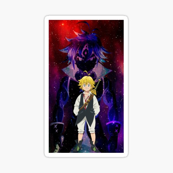 "Seven deadly sins: Meliodas" Sticker for Sale by mennox20 | Redbubble