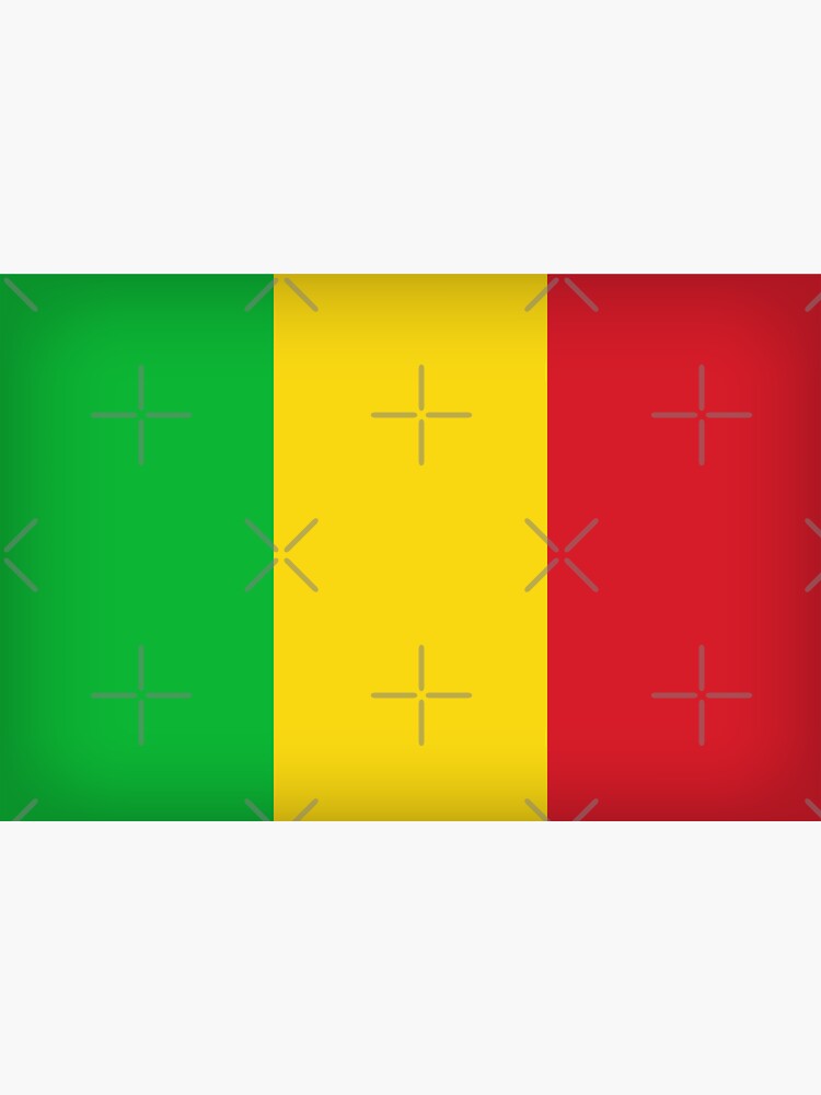 "Mali - Official Flag of the Republic of Mali" Sticker for Sale by ...