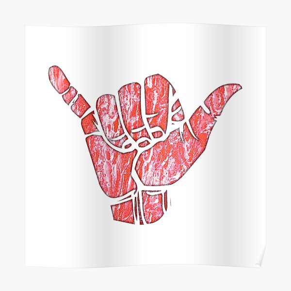 "Shaka" Poster by warddt | Redbubble