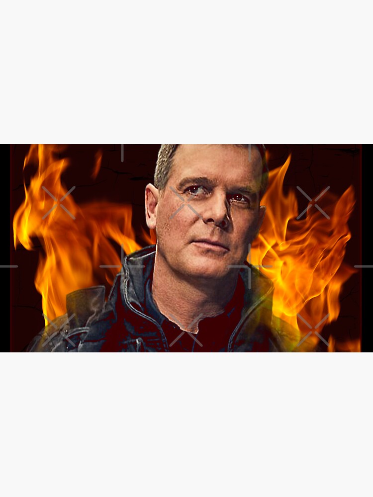 "911 - Bobby ‘Cap’ Nash - Flames" Cap for Sale by vickytoriaq | Redbubble