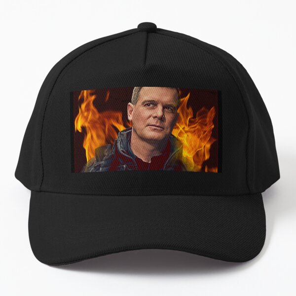 "911 - Bobby ‘Cap’ Nash - Flames" Cap for Sale by vickytoriaq | Redbubble