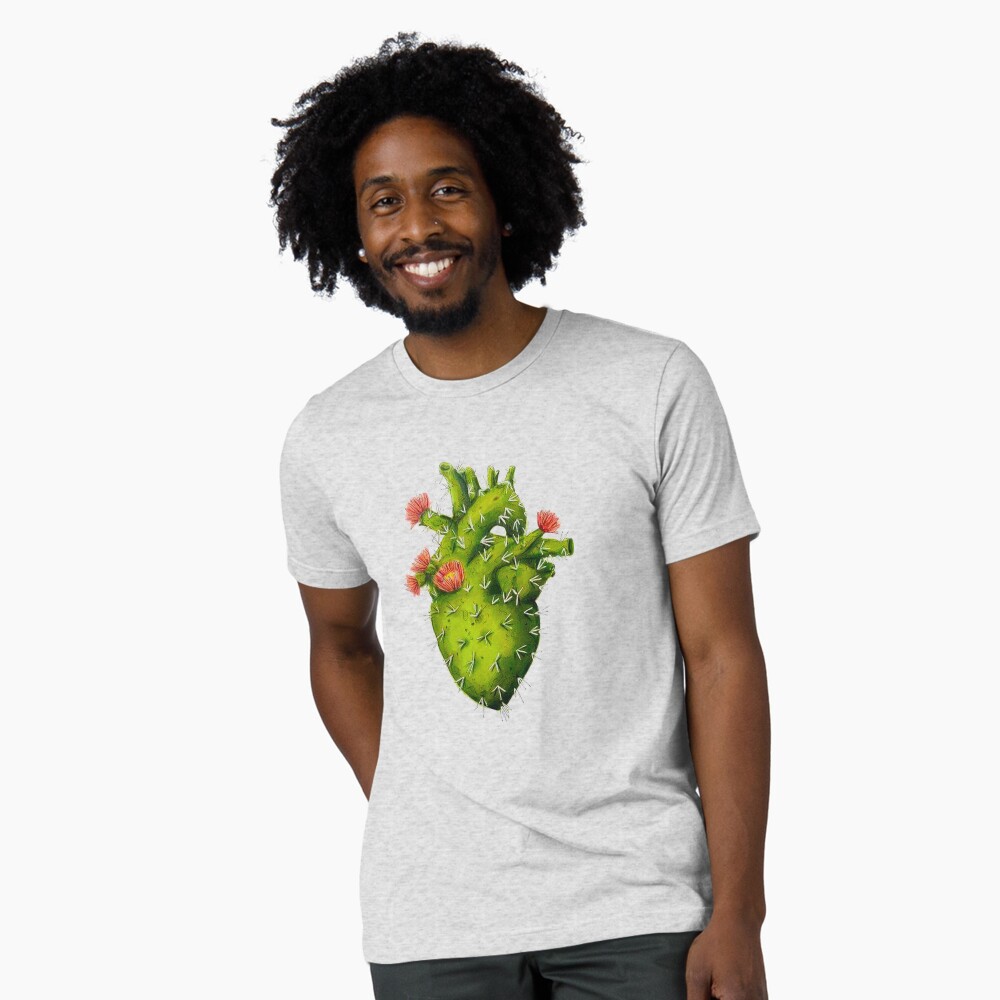 "Nopal Heart" Sticker for Sale by AliciaMunoz | Redbubble