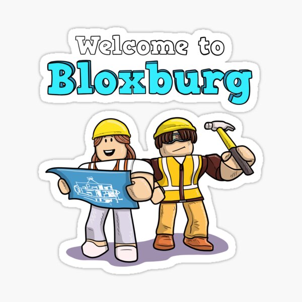 "Bloxy Builders" Sticker for Sale by FunnehGacha | Redbubble