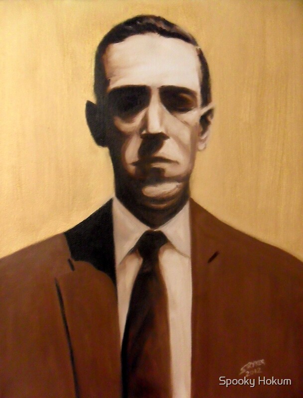 "HP Lovecraft" by Spooky Hokum | Redbubble