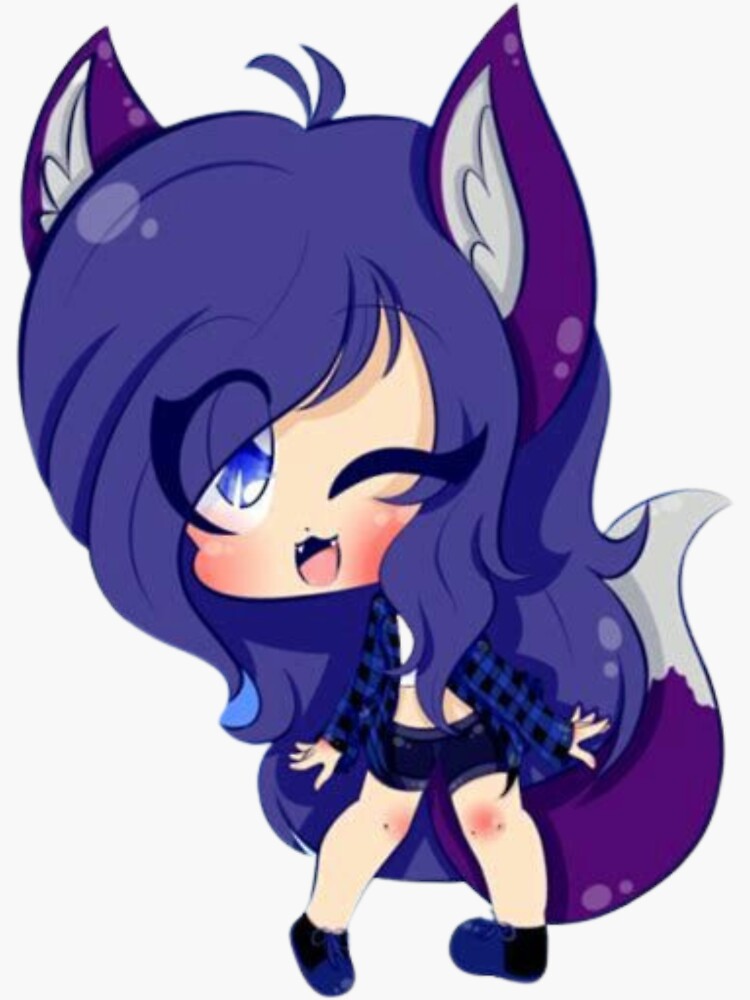 "aphmau as cat" Sticker for Sale by bxcjeielop | Redbubble
