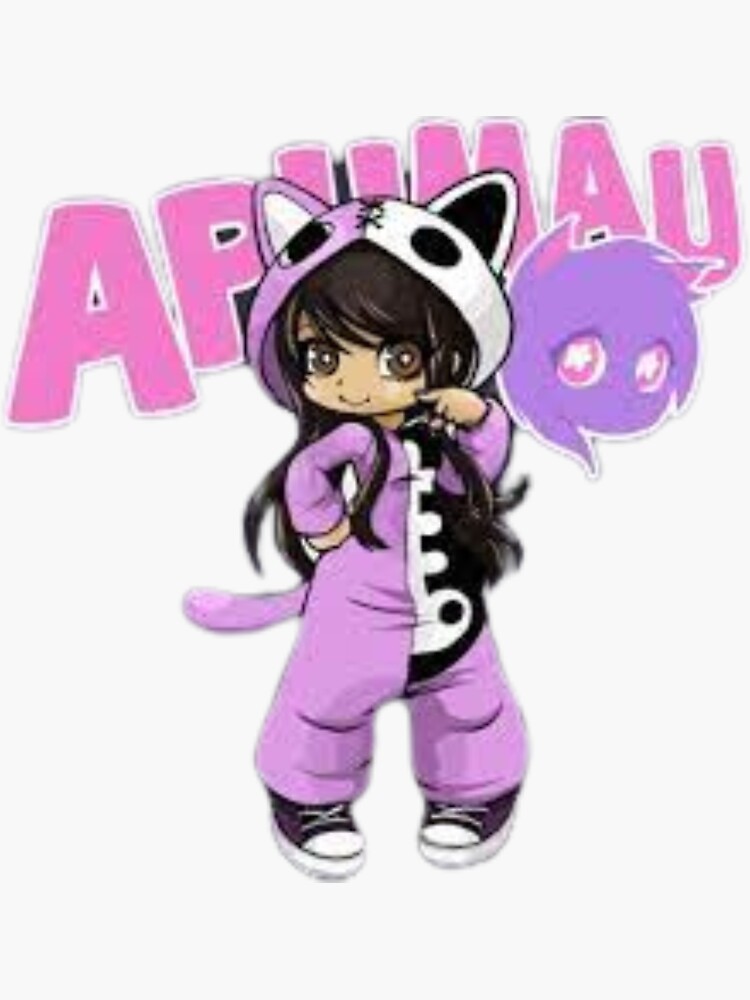 "aphmau as cat" Sticker for Sale by bxcjeielop | Redbubble