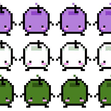 Pegatina for Sale con la obra «Géneros queer Junimo Sprites» de ...