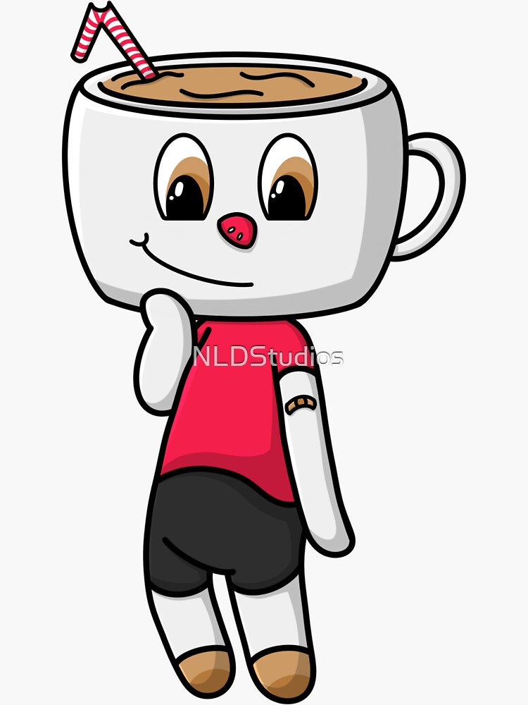 "Teacup Art" Sticker for Sale by NLDStudios | Redbubble