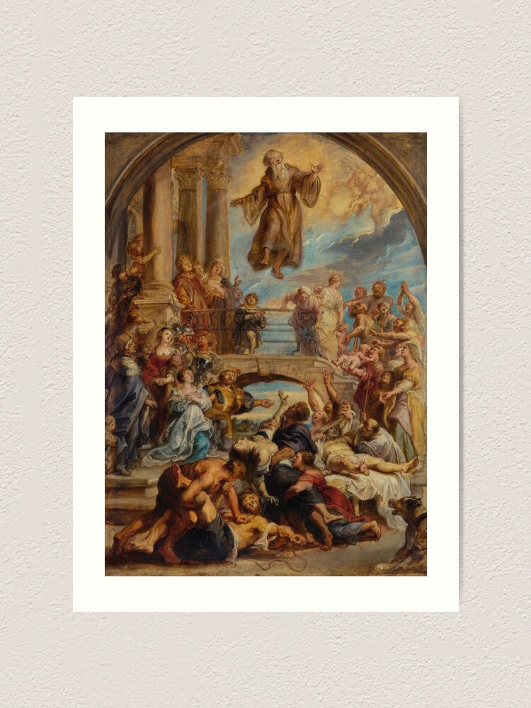 "The Miracles of Saint Francis of Paola | Peter Paul Rubens | 1628 Renaissance Christian Art ...