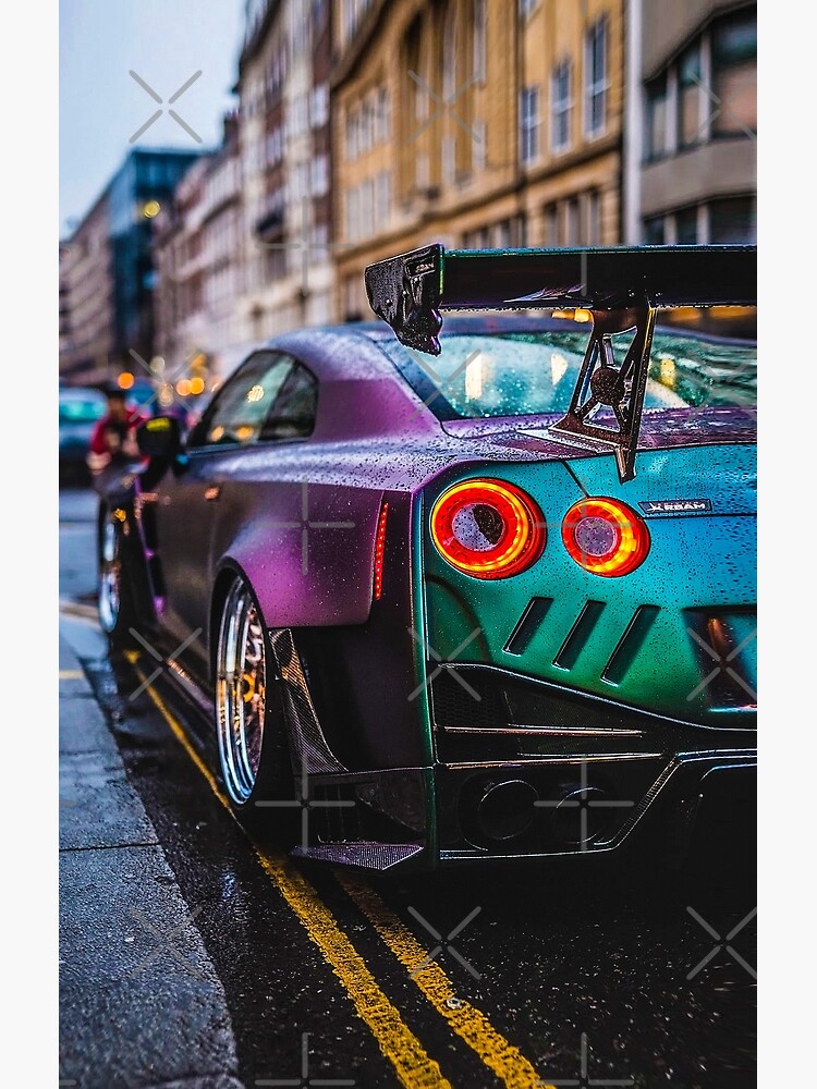 "Nissan Skyline GT-R R35 JDM 90s japanese custom car" Art Print for ...