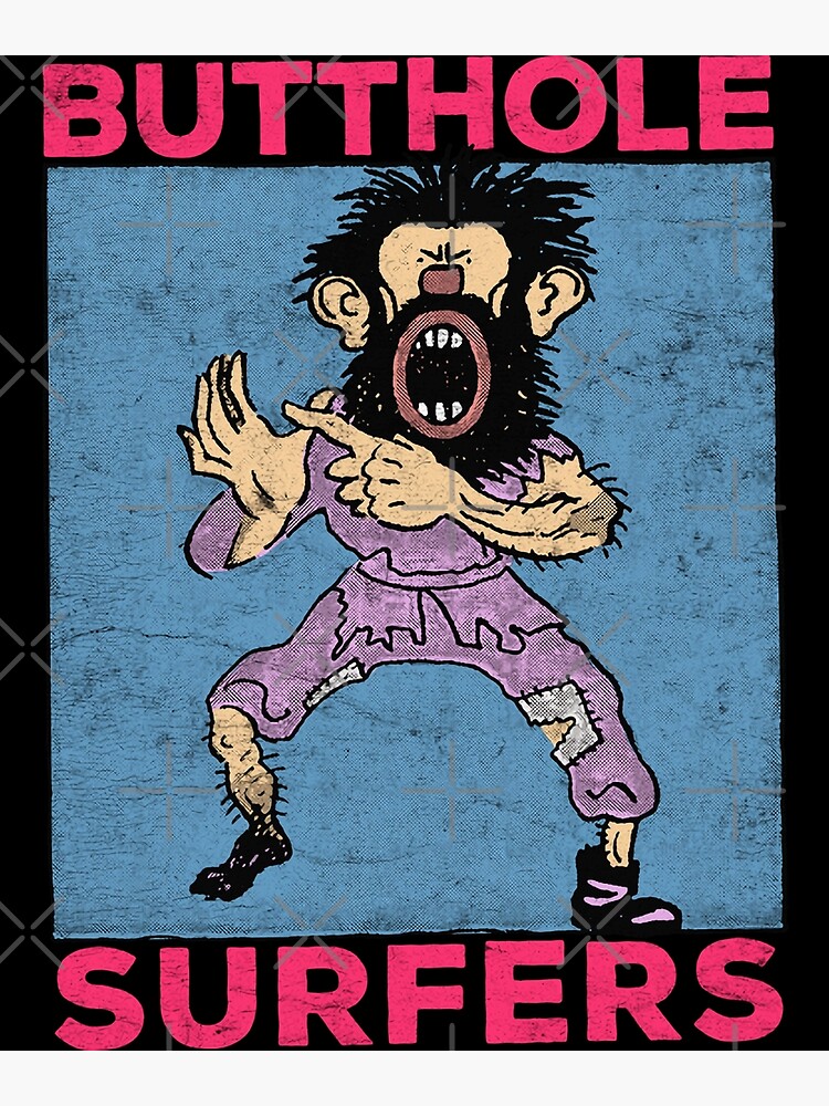 "Mens Best Butthole White Surfers Original 90s Style Design Gifts For ...