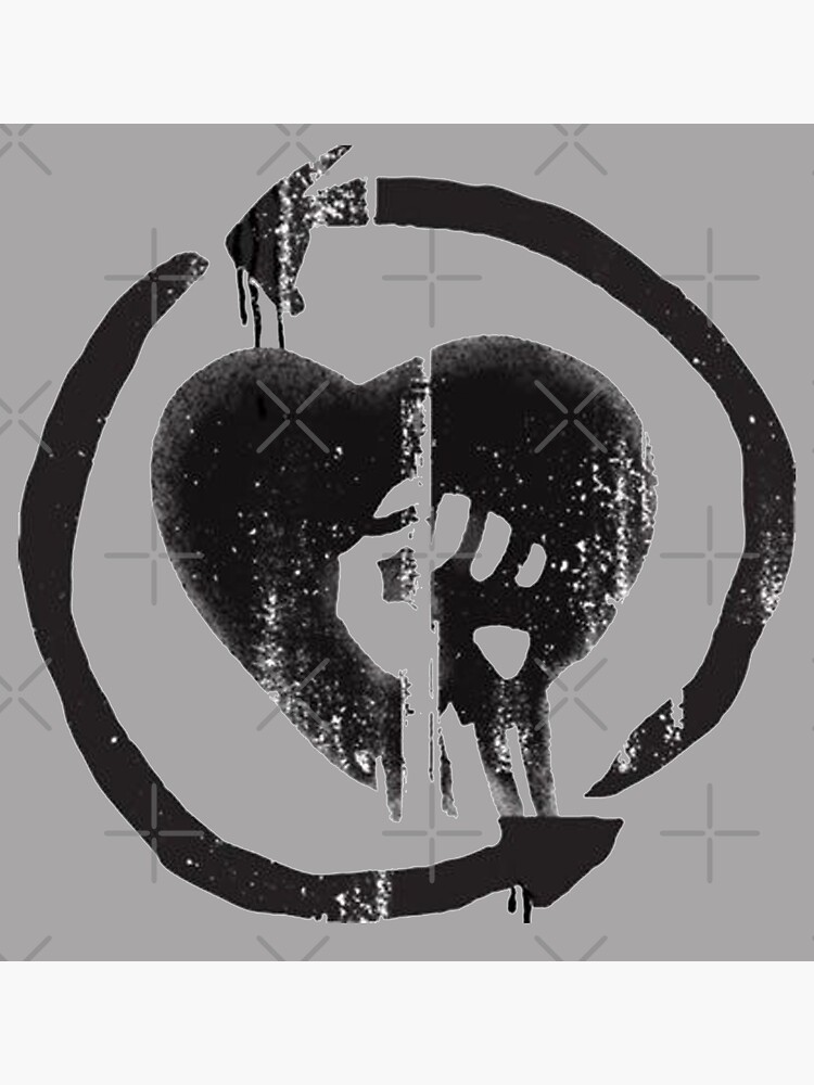 Impression photo « Rise Against - groupe de punk rock légendaire, logo ...