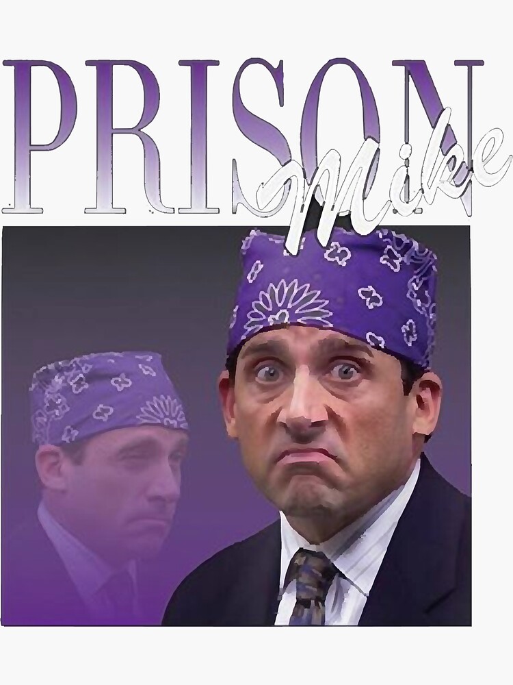 "Prison Mike" Sticker for Sale by AnthonbSymith | Redbubble
