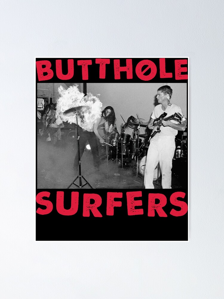 Póster «My Favorite People Buthole Surfer Teenage 90s Fanart Regalo ...