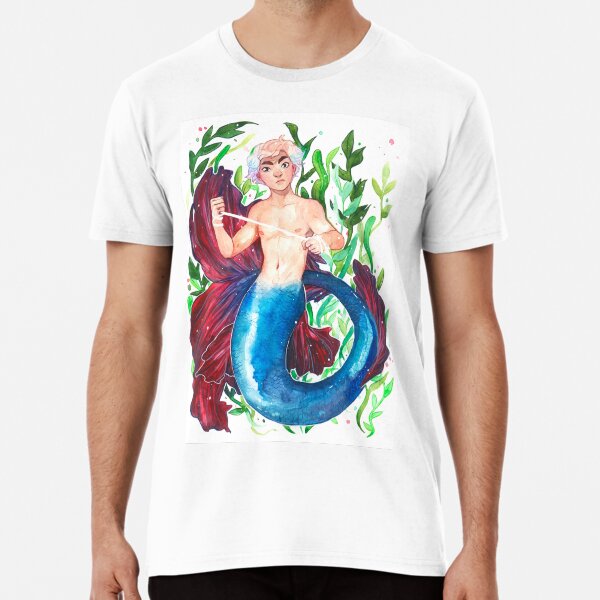 "Merman Min" T-shirt for Sale by cccrystalclear | Redbubble | merman t ...