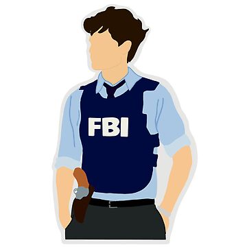 "FBI Agent" Sticker for Sale by Madiemalone | Redbubble