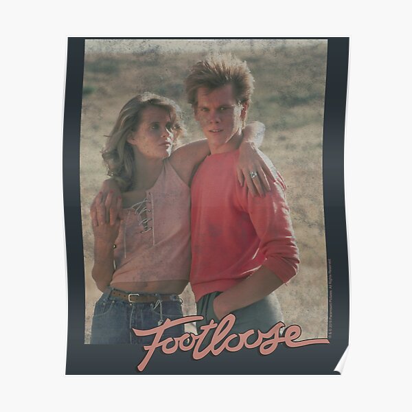 "Footloose Ren Mccormack Ariel Moore Portrait Title" Poster for Sale by ...