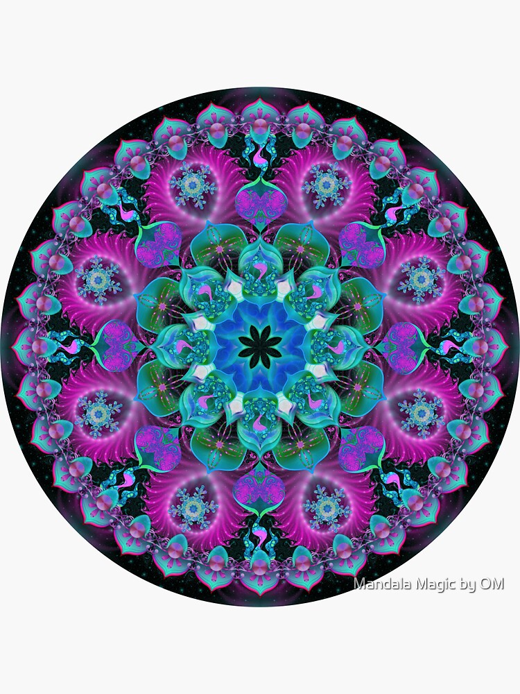 "Daily Focus Mandala 6-30-2022" Sticker for Sale by orchidmandala ...