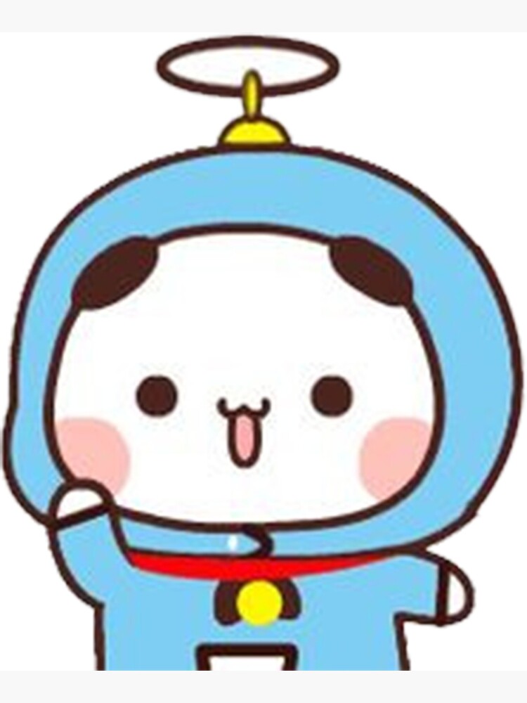 "Cute Bubu Is Cosplaying Doraemon" Poster for Sale by gingersweet ...