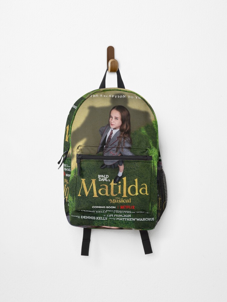 "Roald Dahl's Matilda the Musical" Backpack for Sale by stanleynorton ...
