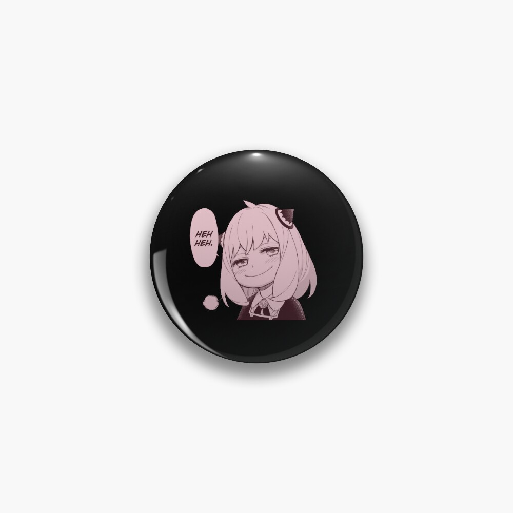 "Anya Smug Face | Spy x Family | Anya Forger " Pin for Sale by ...