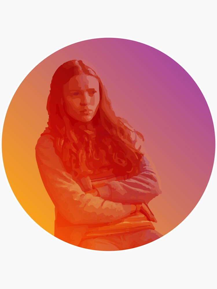 "Mad Max Mayfield Stranger Things im Blockstil der 80er" Sticker von ...