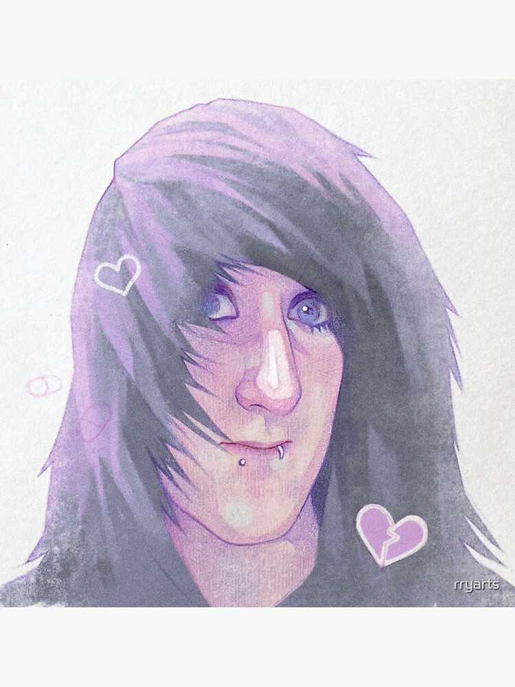 "emo logan paul" Sticker for Sale by rryarts | Redbubble