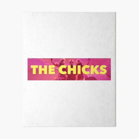 "The Chicks Logo " Art Board Print for Sale by ColorSpacePro | Redbubble