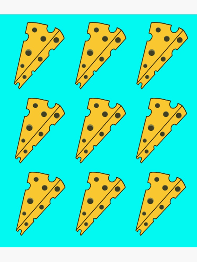 "Cheese Art T-ShirtSo Cheesy" Sticker for Sale by VicenteOlsen | Redbubble