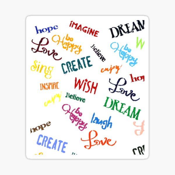 "Color your World" Sticker for Sale by kitslam | Redbubble