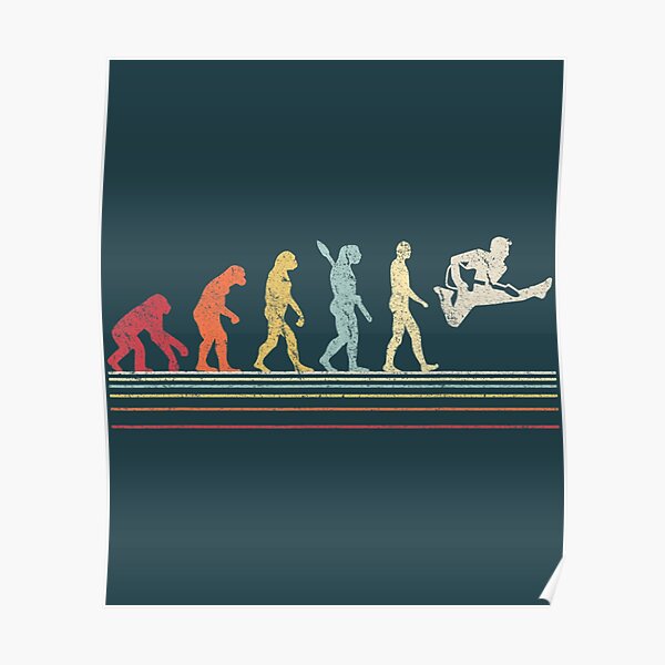"Guitar Retro Vintage Evolution Of Man" Poster for Sale by TatsueKisa ...