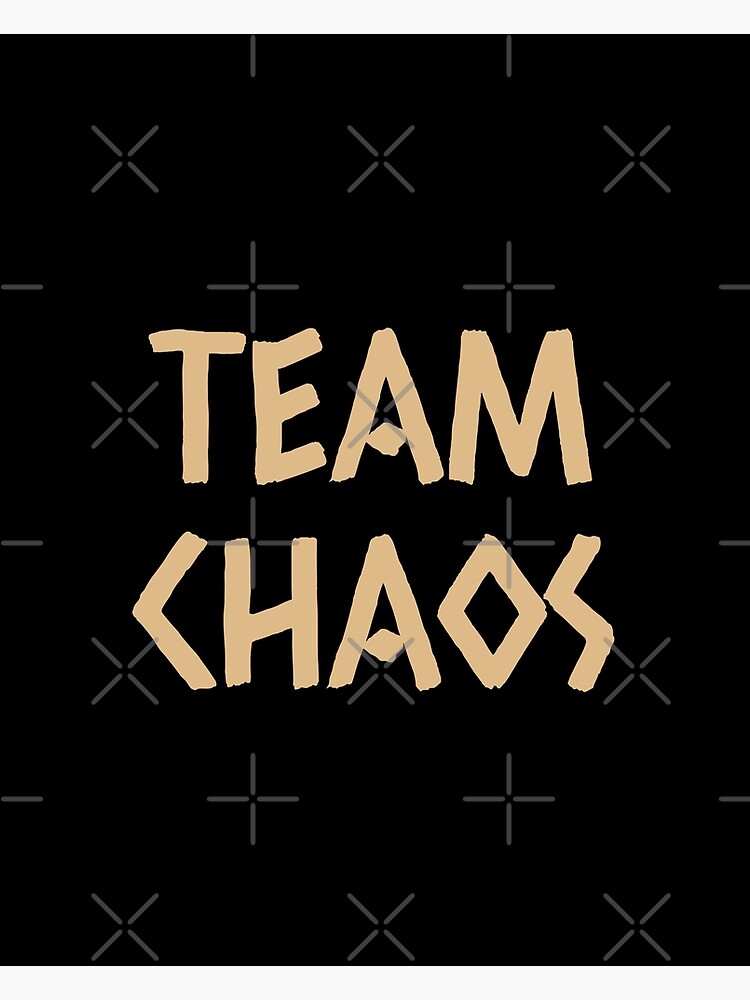 "Team Chaos Ancient Greece Greek Mythology God" Poster for Sale by ...