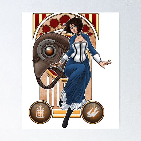"Gift For Women Shooting Bioshock Video Game Cool Graphic Gifts" Poster ...