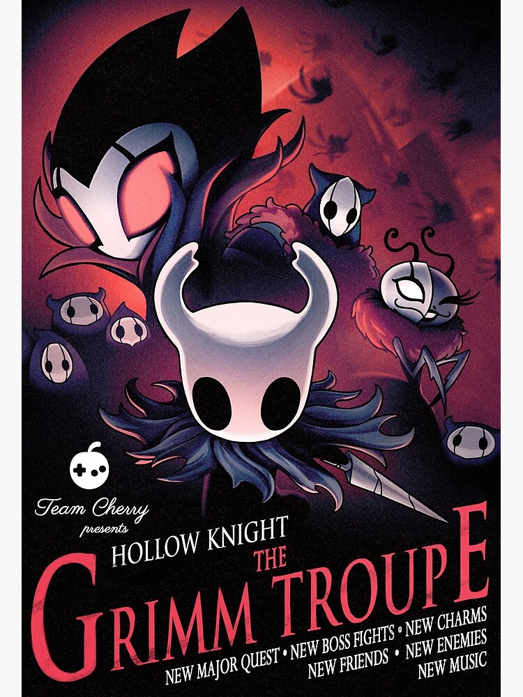 Hollow knight grimm troupe Premium Matte Vertical Poster sold by ...