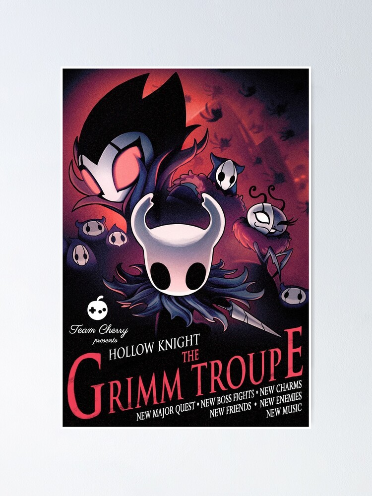 "hollow knight grimm troupe" Poster for Sale by poangeline | Redbubble