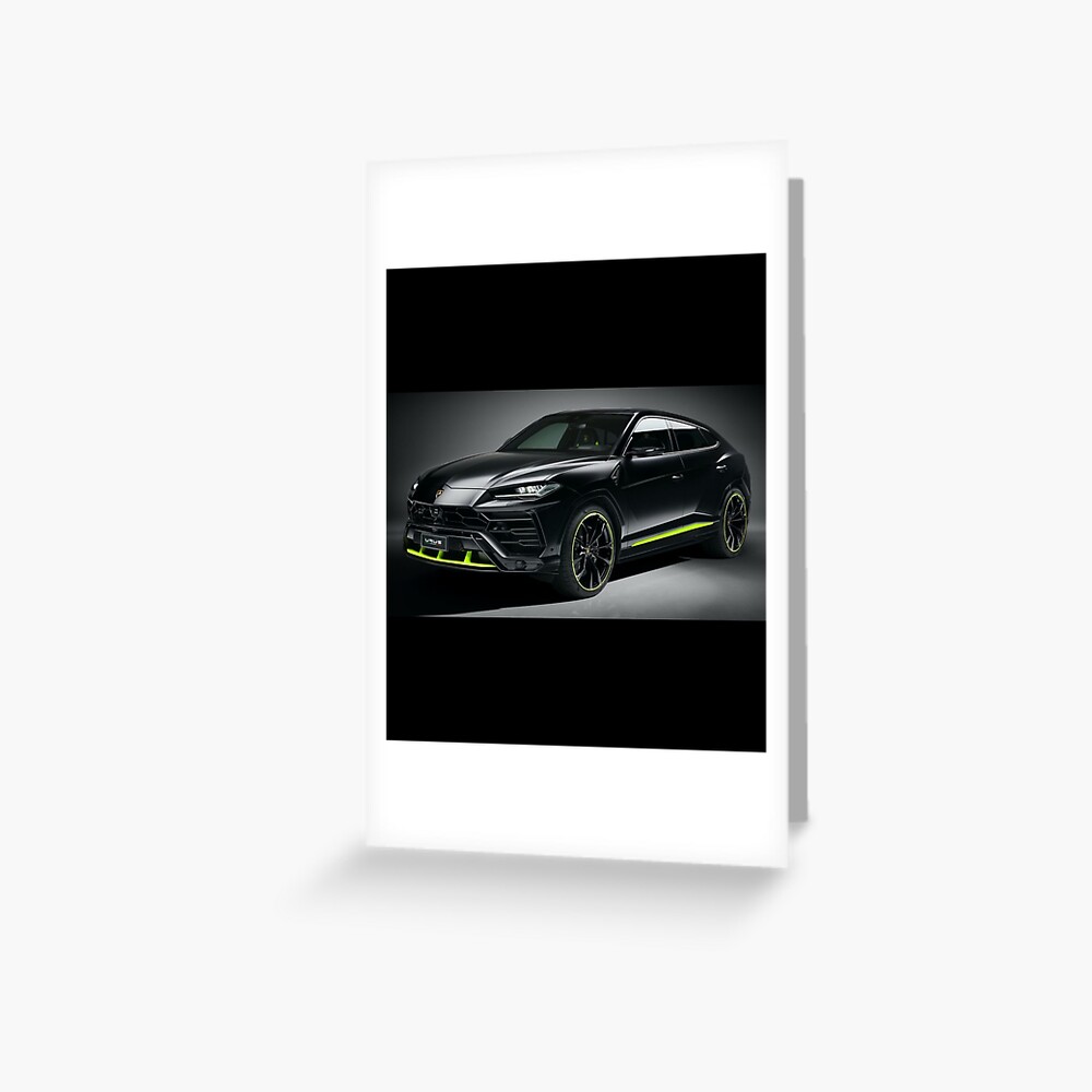 "Lamborghini Urus Sticker" Greeting Card for Sale by gloria1os | Redbubble