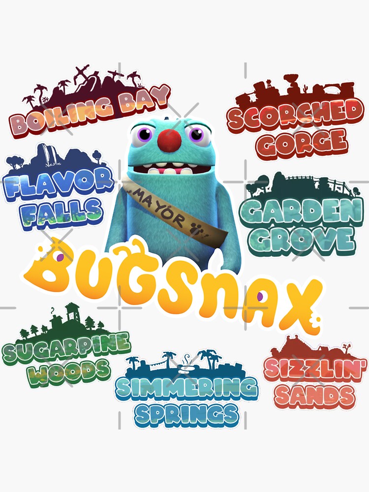 "Bugsnax Locations Fan Art Pack Pink Kinda Bug And Kinda Snack Try to ...