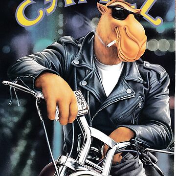 "Joe Camel Motorcycle" Art Board Print for Sale by tharsheblows | Redbubble