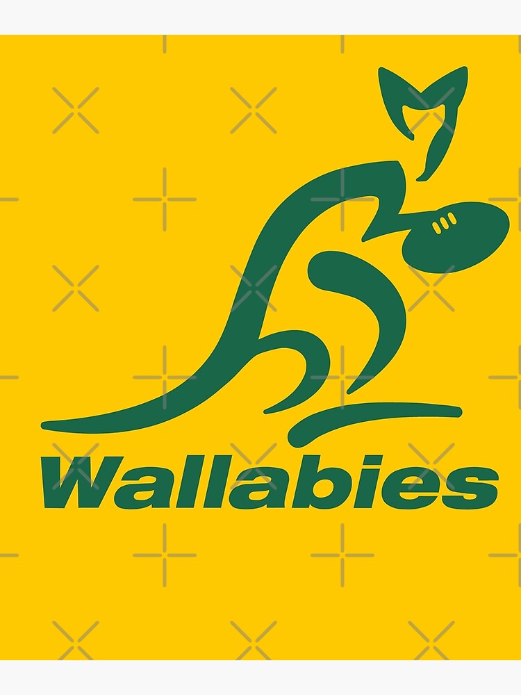 "WALLABIES-AUSTRALIAN-RUGBY" Poster for Sale by VampireCat9 | Redbubble