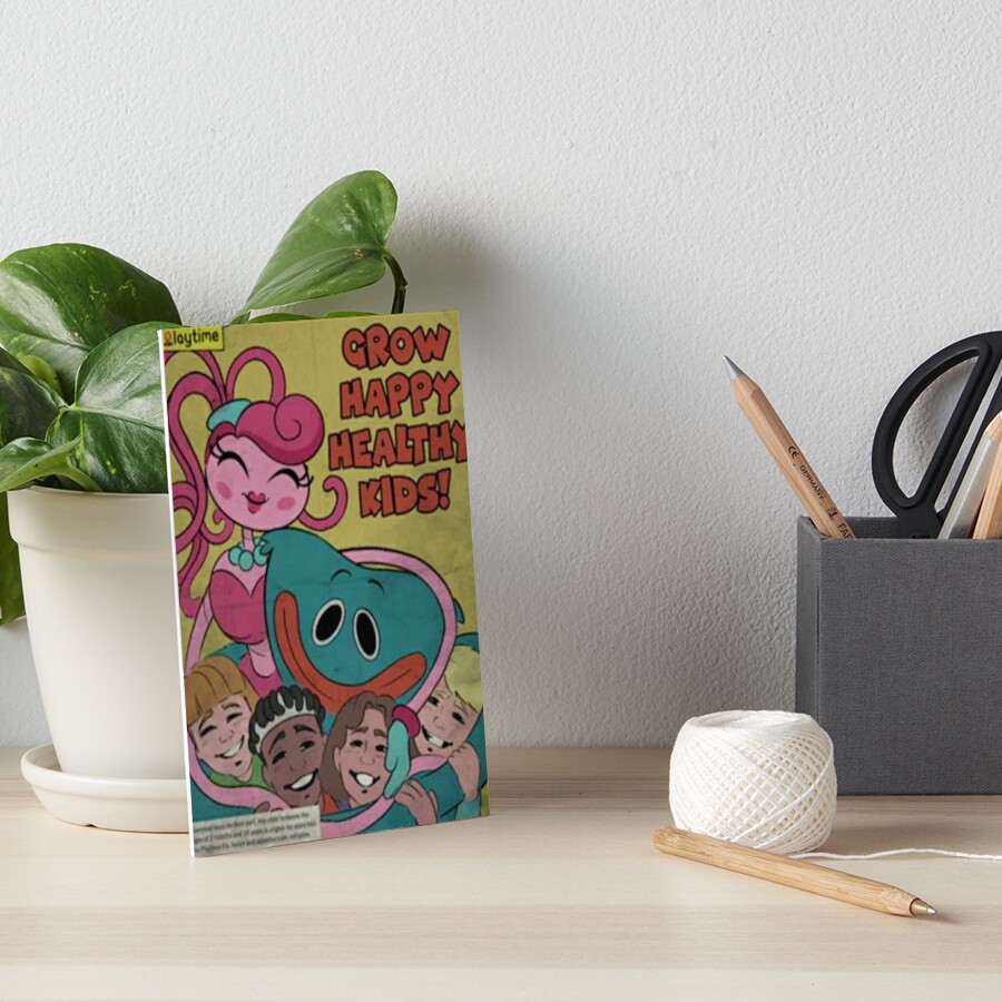 "Poppy Happy Healthy!" Art Board Print for Sale by luceroJeilen | Redbubble